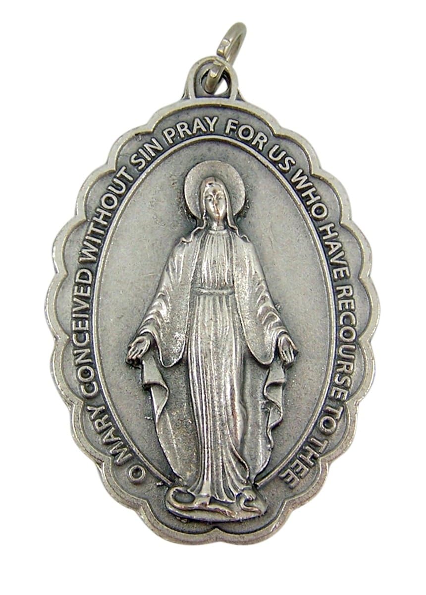 Buy Devotional Ts And Medals Silver Toned Our Lady Of Grace