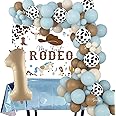 Amazon.com: Soonlyn All-In-1 My First Rodeo Decorations Boy 10Ft 12In ...