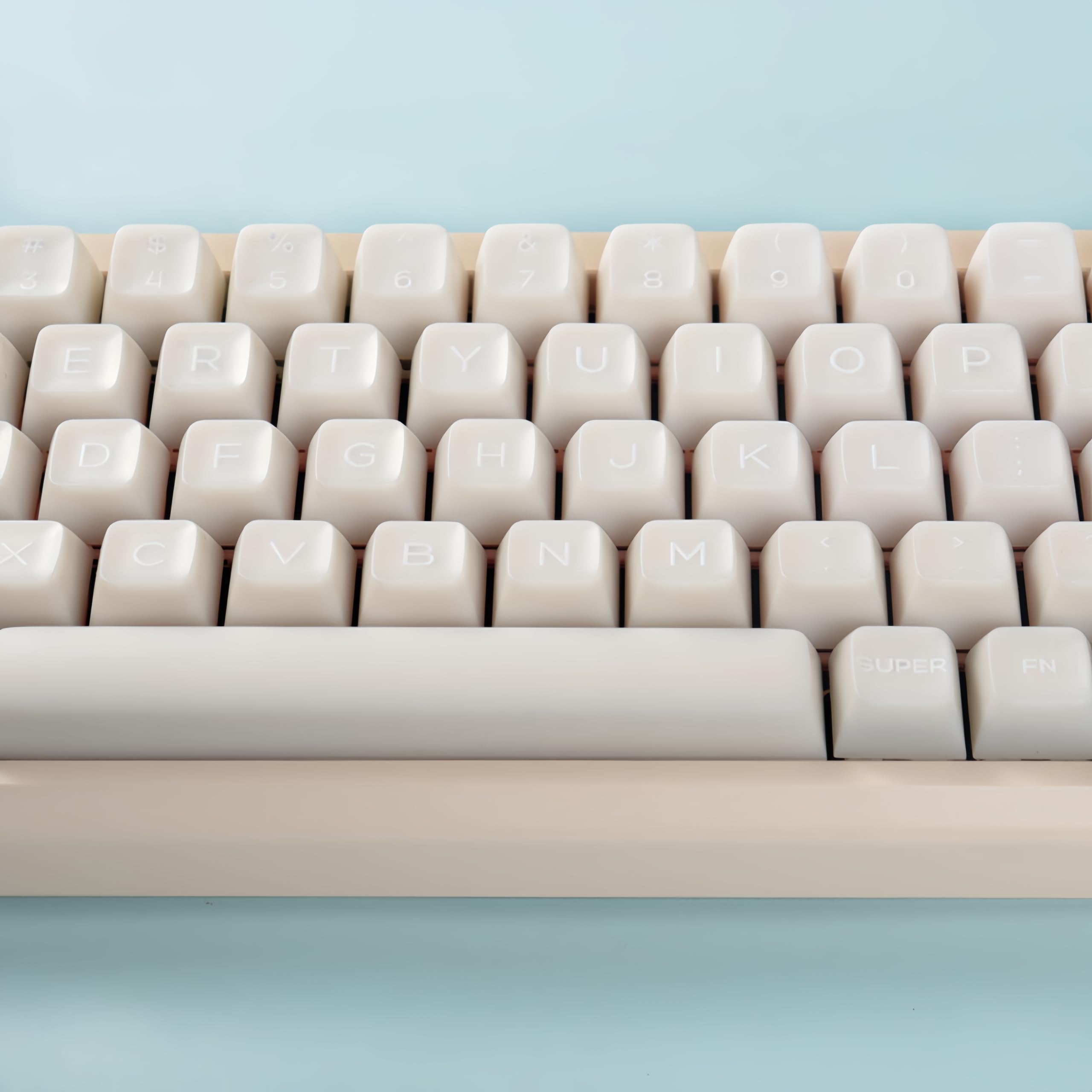 Mua White Jade Keycaps 160 Keys Double Shot PBT Keycaps RSA Profile ...