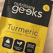 Turmeric Tablets 2000mg with Black Pepper & Ginger | 120 High Strength ...