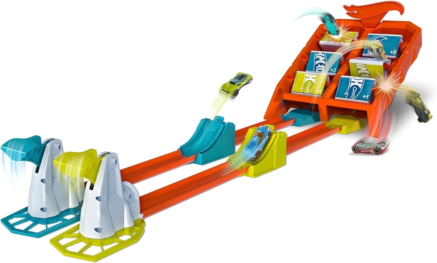 Hot Wheels Launch Across Challenger Playset - Kids Paradise