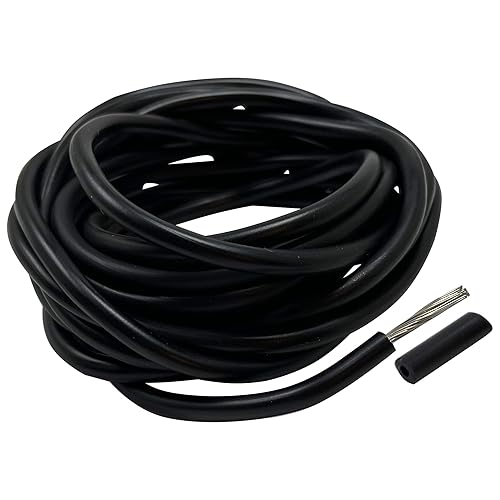 Sherco-Auto Fusible Link Wire 10 AWG Universal Black 25 ft Spool Coil ...