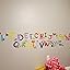 Amazon.com: Wallies Wall Decals, Alphabet Fun Wall Stickers, Includes ...