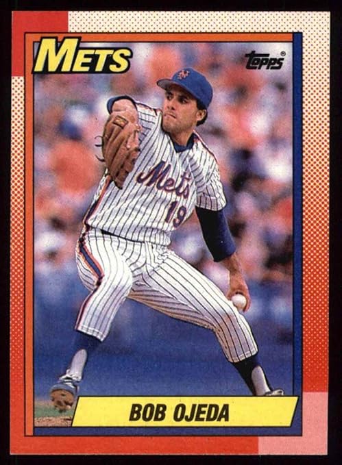 Amazon.com: 1990 Topps # 207 Bob Ojeda New York Mets (Baseball Card) NM ...