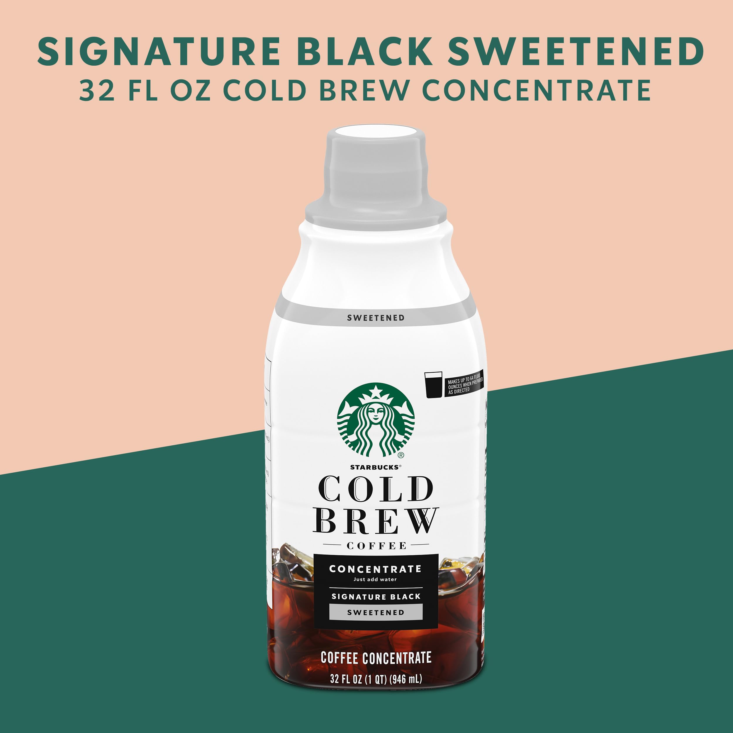 Mua Starbucks Cold Brew Coffee Concentrate, Sweetened Signature Black ...