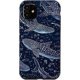Amazon.com: Ocean Sea Coral Reef Whale Shark Case for iPhone 11 : Cell ...