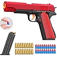 Amazon.com: YUCCKYOU Manual Shell ejecting Pistol Soft Bullet Pellet ...