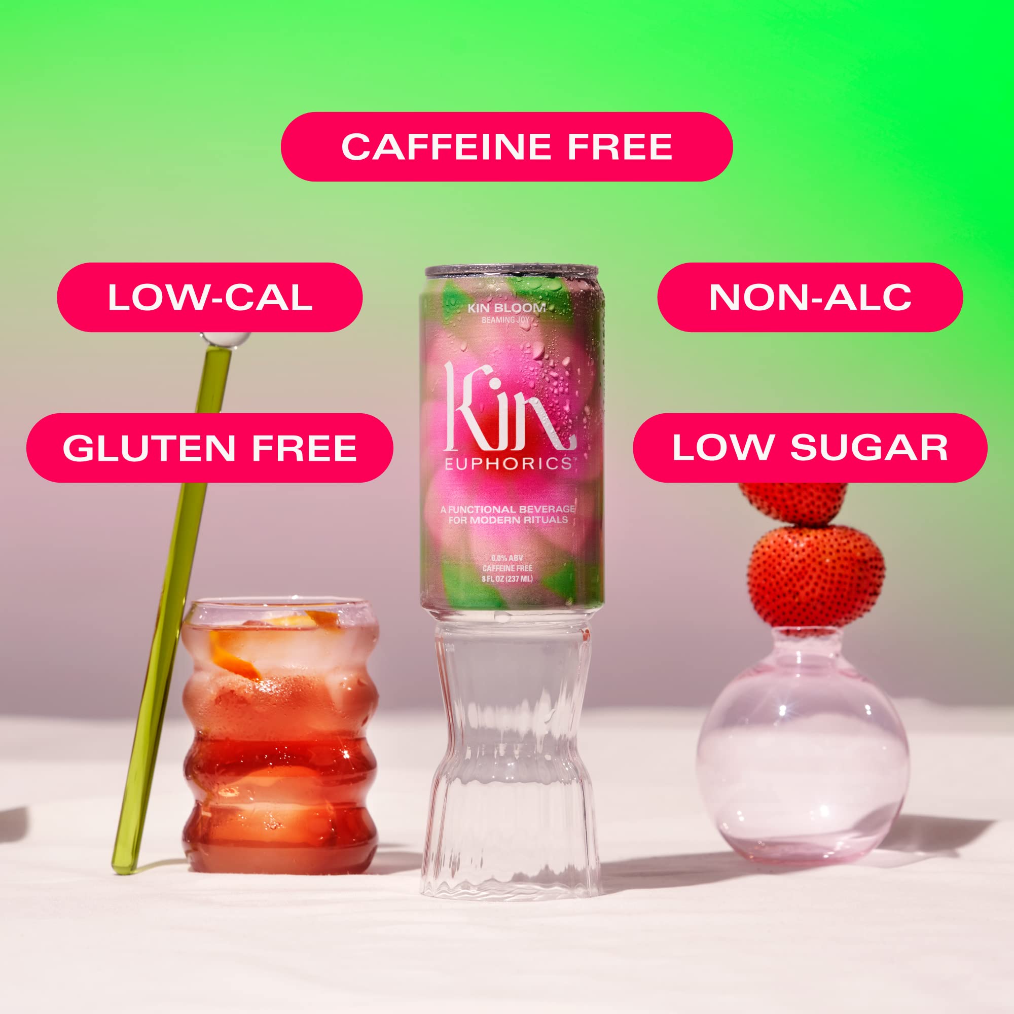 Mua Kin Bloom by Kin Euphorics, Non Alcoholic Spirits, Prebiotic, Ready ...