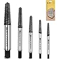 B BOSI TOOLS MUTT TOOLS 5pc Spiral Screw Extractor Set – Easy Out Bolt ...