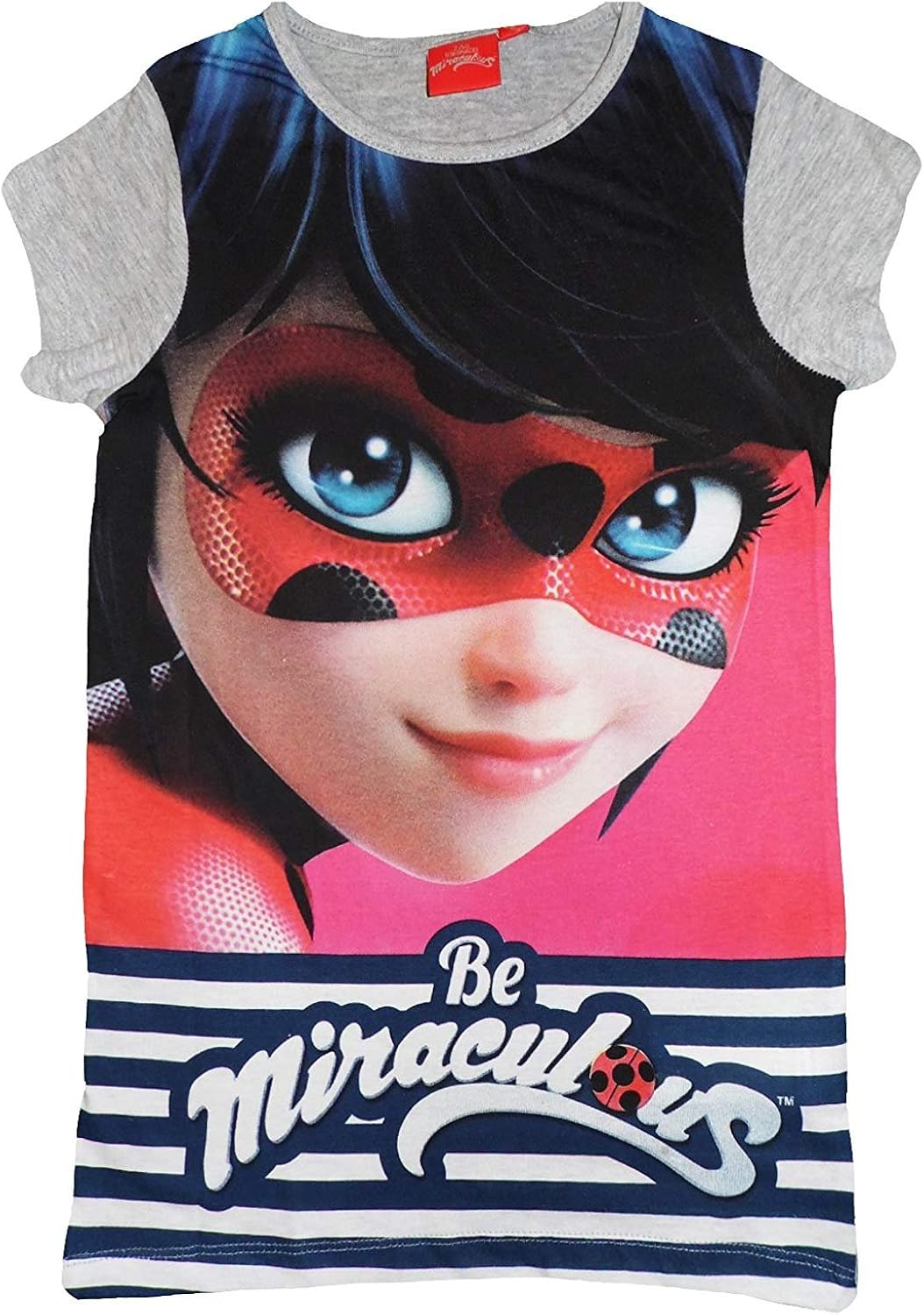 Miraculous Tales Of Ladybug and Cat Noir Girls Long T-Shirt (5 Years ...