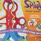 Amazon.com: Fisher-Price Spinnyos Racin' Chasin' Super Slide: Toys & Games
