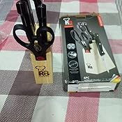 Buy Renberg Stainless Steel Knife Set, 6-Pieces, Black Online at Low ...