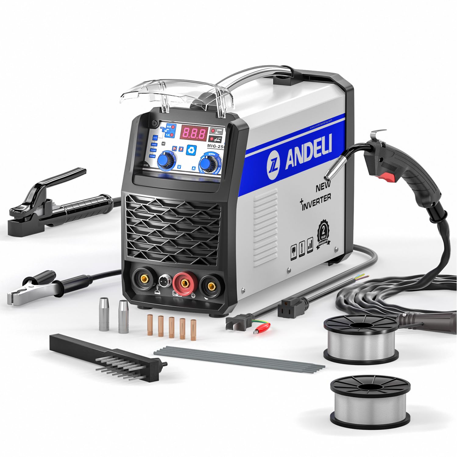 Mua ANDELI MIG-250ME Semi-Automatic Welding Machine, 120A Non-Gas MIG ...