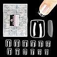 Amazon.com: UNA GELLA Extra Short Square Nail Tips 504Pcs XS Short ...
