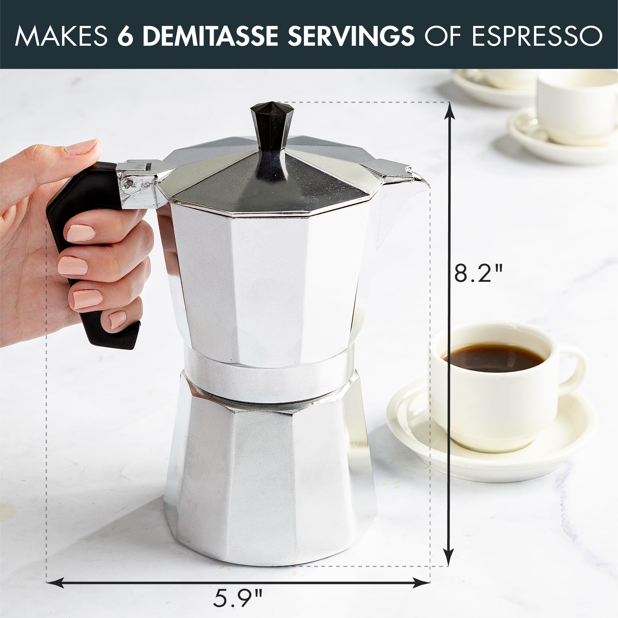 Mua Primula Classic Stovetop Espresso and Coffee Maker, Moka Pot for ...