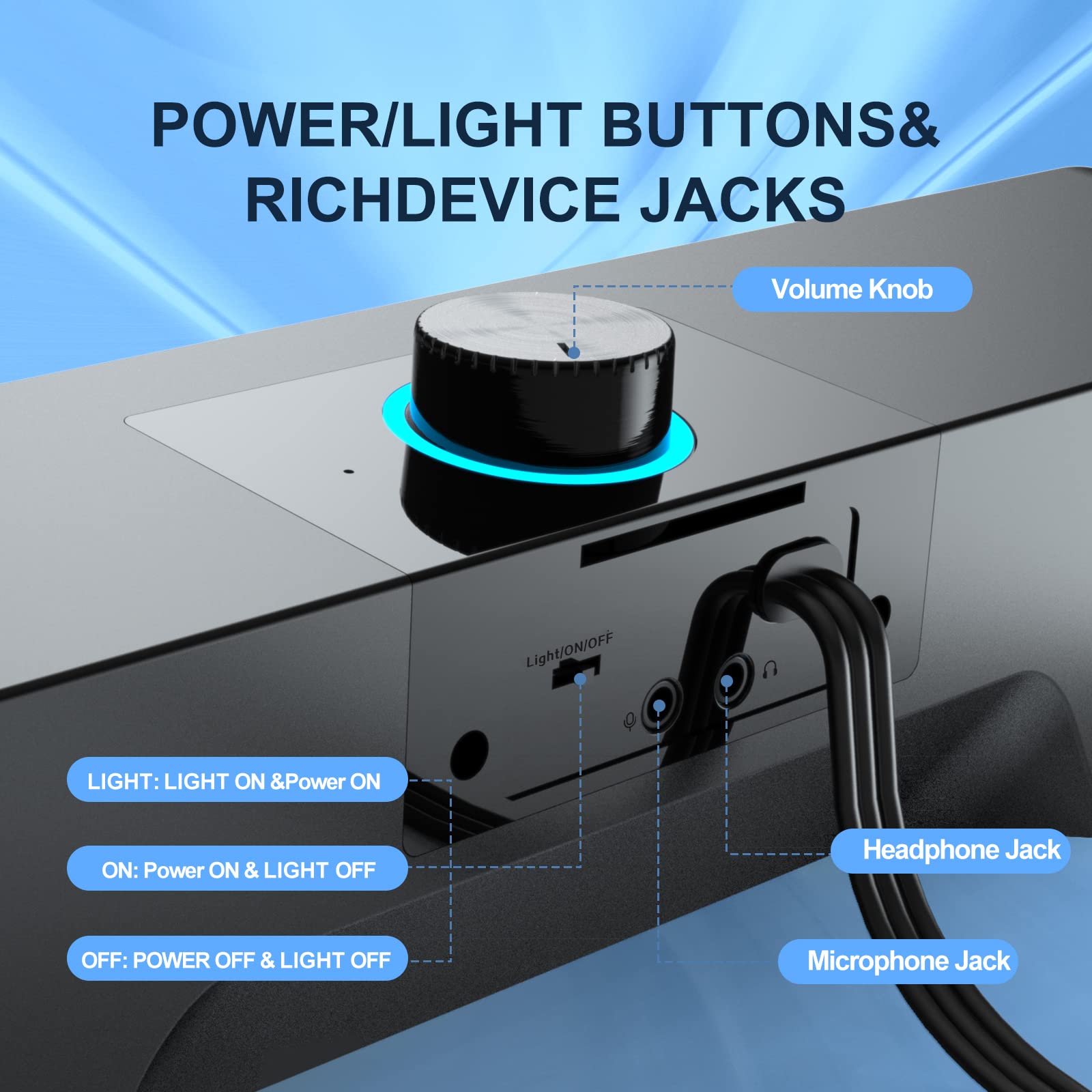 Mua LENRUE Computer Speakers,Wired USB-Powered Sound-bar with 10W ...