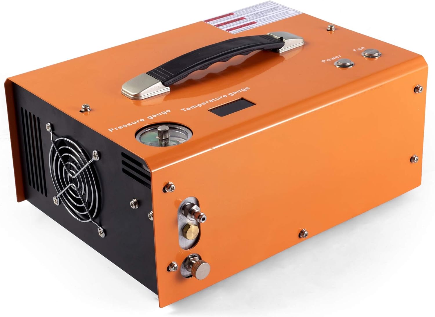 Amazon.com: Auto stop oil free 12v pcp air compressor built-in 110v ...