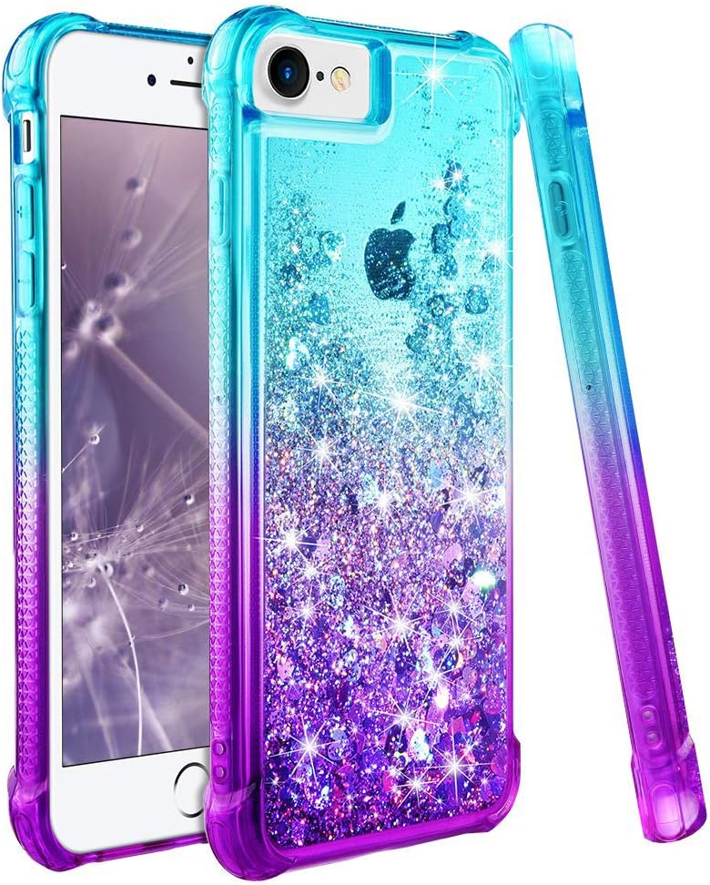 wlooo Coque pour iPhone 6/6s/7/8, iPhone 7 Coque, iPhone 8 Silicone ...