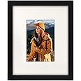 Amazon.com - NDUFOA 8x10 Picture Frame, Display Photos 4x6 with Mat or ...