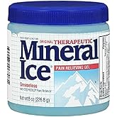 Amazon.com: Mineral Ice Therapeutic Pain Relieving Gel, 16 Ounce Jar ...