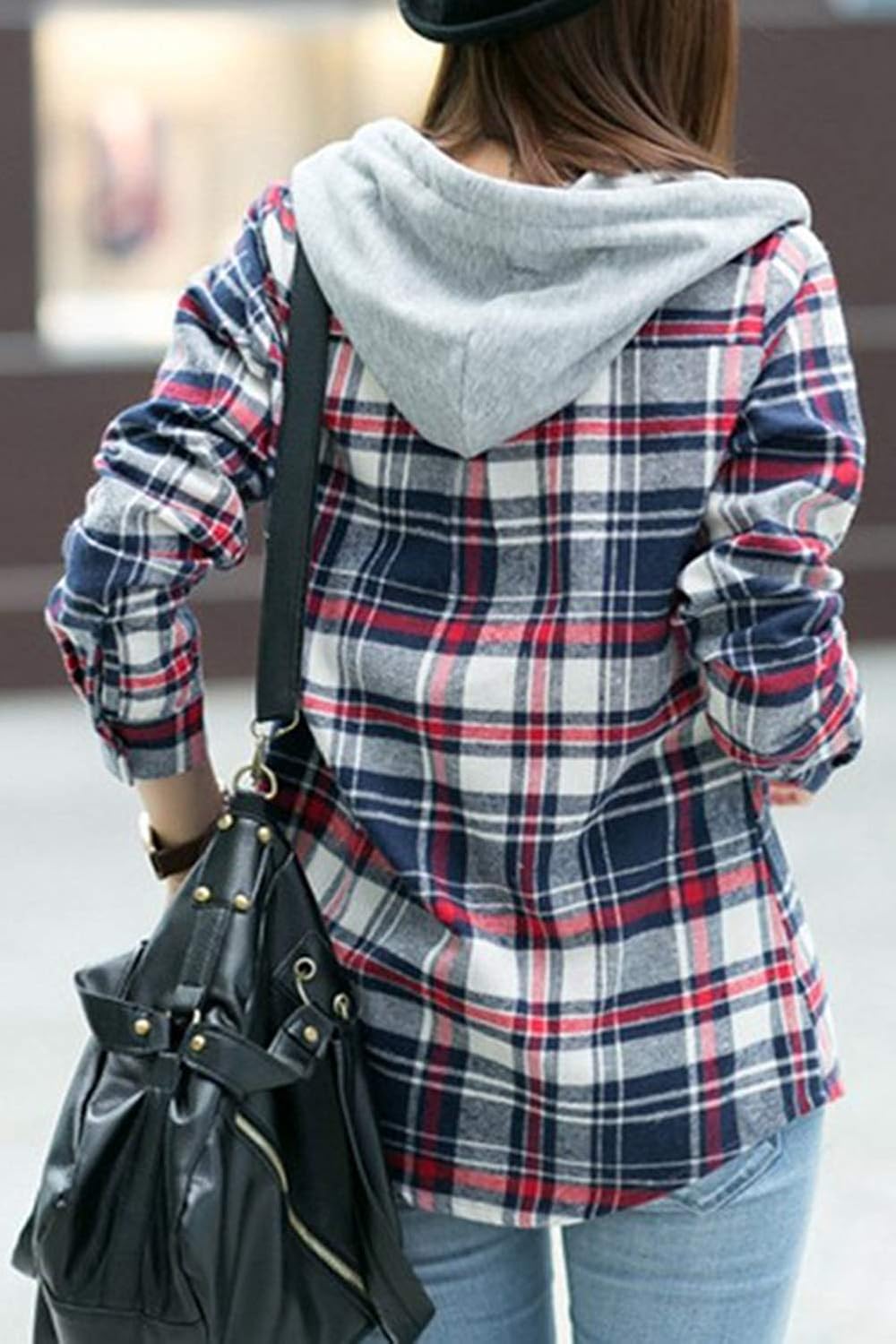 Venta > camisas con capucha para mujer > en stock