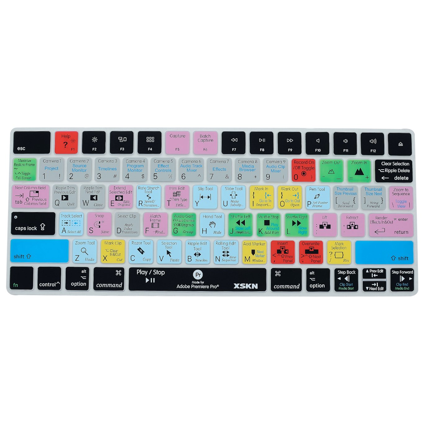 Mua Magic Keyboard Premiere Pro Shortcuts Silicone Keyboard Cover Skin ...