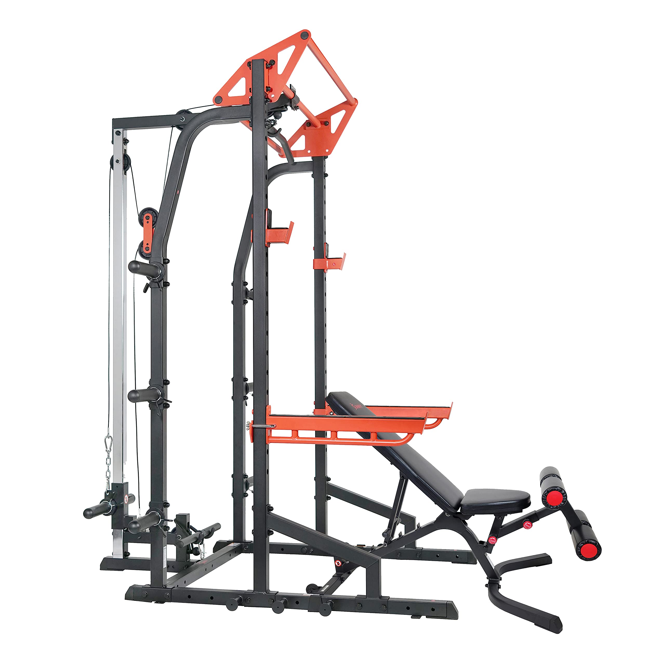Mua Sunny Health & Fitness Power Zone Half Rack Power Cage with Lat ...