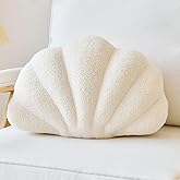 Amazon.com: Lfsaaj Seashell Throw Pillows, Shell Shaped Throw Pillows ...