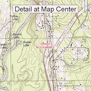 Amazon.com : USGS Topographic Quadrangle Map - Silsbee, Texas (Folded ...