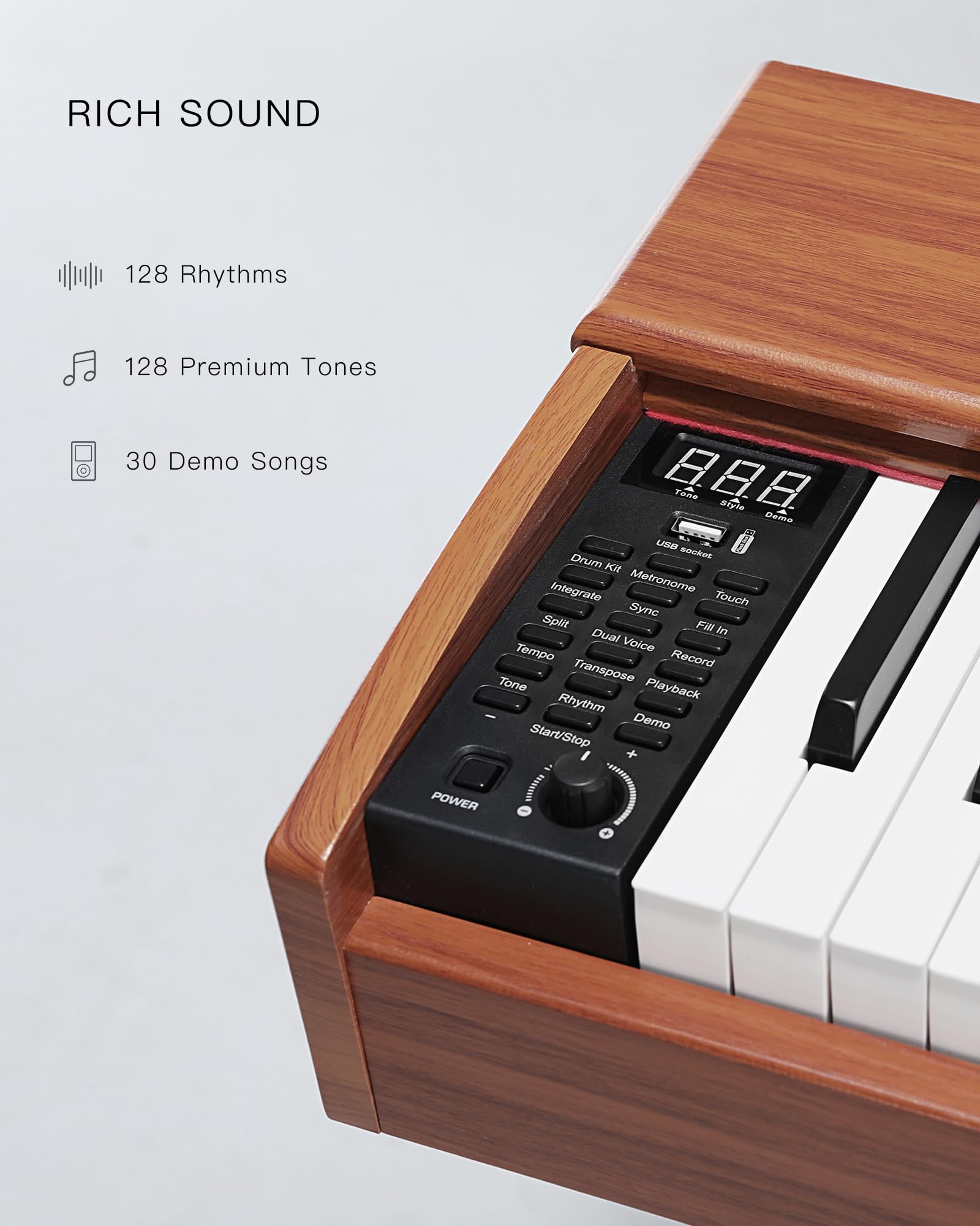 Mua Fesley Digital Piano 88 Key Weighted Keyboard, Piano Keyboard With ...