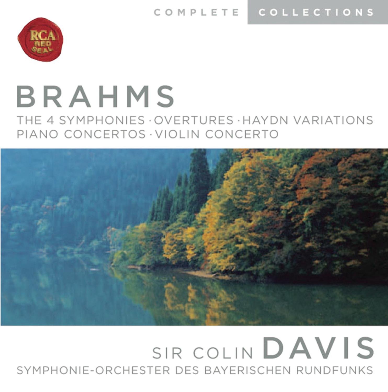 Sir Colin Davis - Brahms: Symphonies; Overtures; Haydn Variations; Piano Concertos; Violin ...