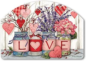 Amazon.com : Yard DeSigns Studio M Filled with Love Spring Valentine's ...
