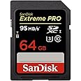 Amazon.com: SanDisk Extreme PRO 64GB up to 95MB/s UHS-I/U3 SDXC Flash Memory Card - SDSDXPA-064G ...