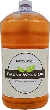 Scandia Sauna Wood Oil 100% Natural All Organic - 1 Gallon: Amazon.ca ...