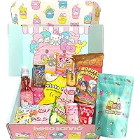 Amazon.com : Sanrio x Mashi Box Mystery Asian Snack Box - 55 Total ...