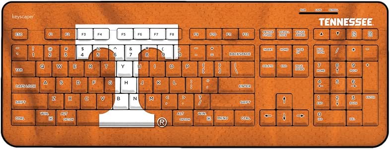 Amazon.com: Tennessee Wireless USB Keyboard NCAA: Sports & Outdoors