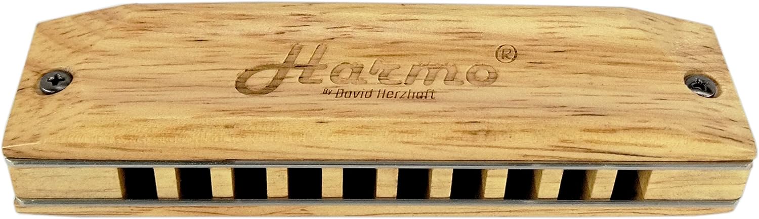 Harmonica HARMO CUSTOM SHOP Maple Wood key of C Assembled in USA – BigaMart