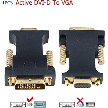 Amazon.com: D-Sub 15-Pin VGA To DB 9-Pin RGB Adapter Cable: Computers & Accessories