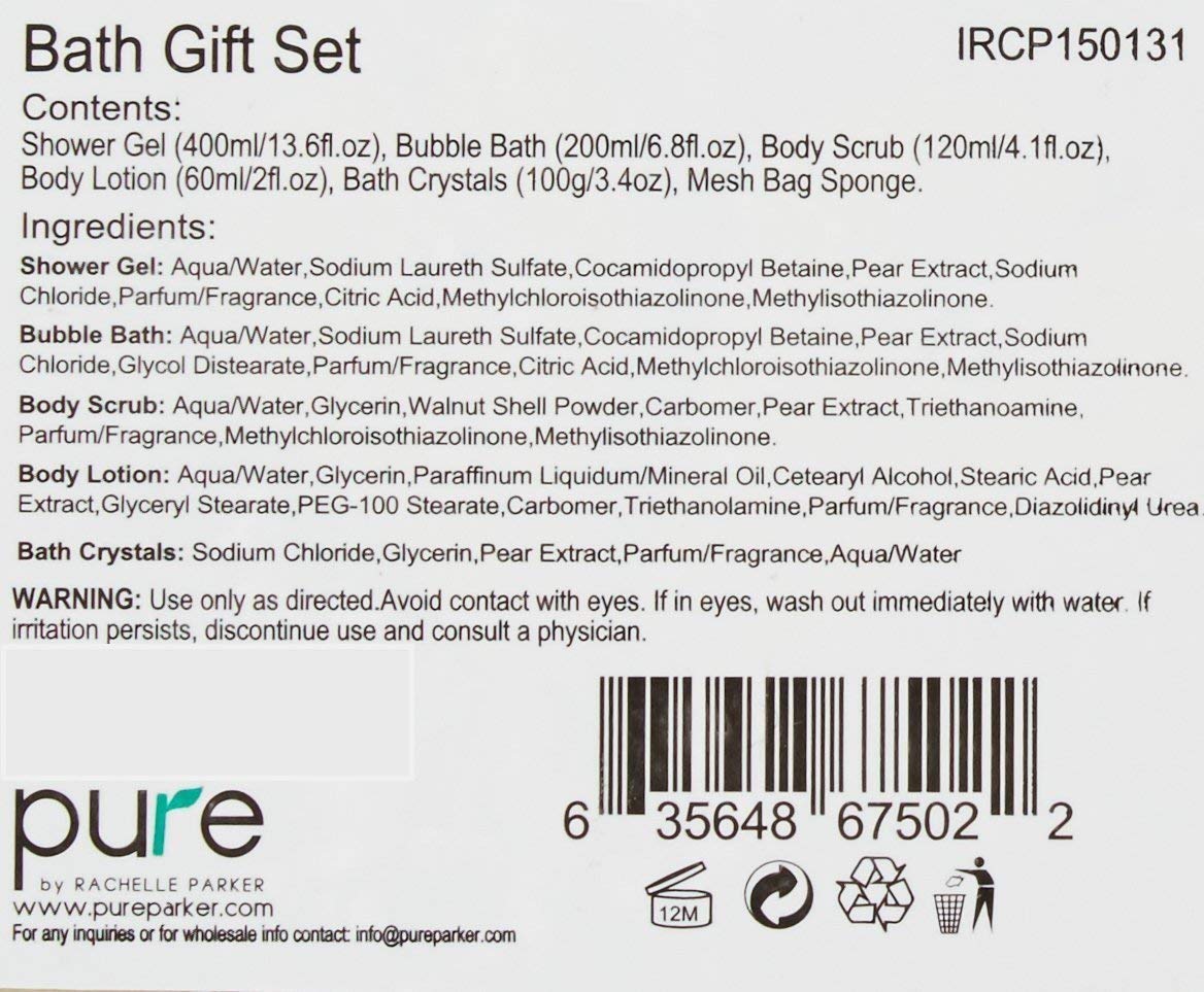 Mua Luxury Spa Gift Basket, PURE Spa Basket -Bath and Body Gift Set ...