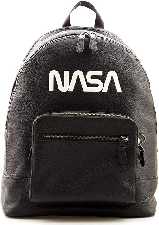 Coach x NASA West Leather Backpack, Black, NASA Motif STYLE F29039 ...