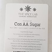 Amazon.com : The Spice Lab Confectioners Sugar - Extra Coarse Sugar - 1 ...