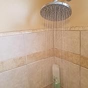 8 Inch Rainfall Shower Head by WaterPoint - Large High Pressure Water ...