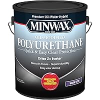 Minwax Transparent Satin Clear Water-Based Latex Oil-Modified ...