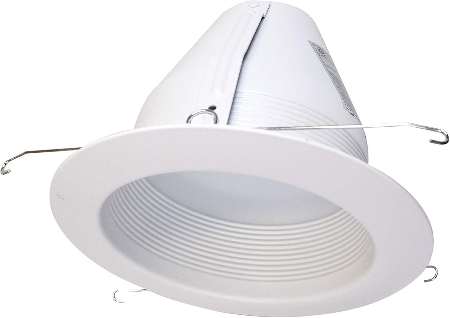 NICOR Lighting 6 inch White Airtight Cone Baffle Trim (17548A ...