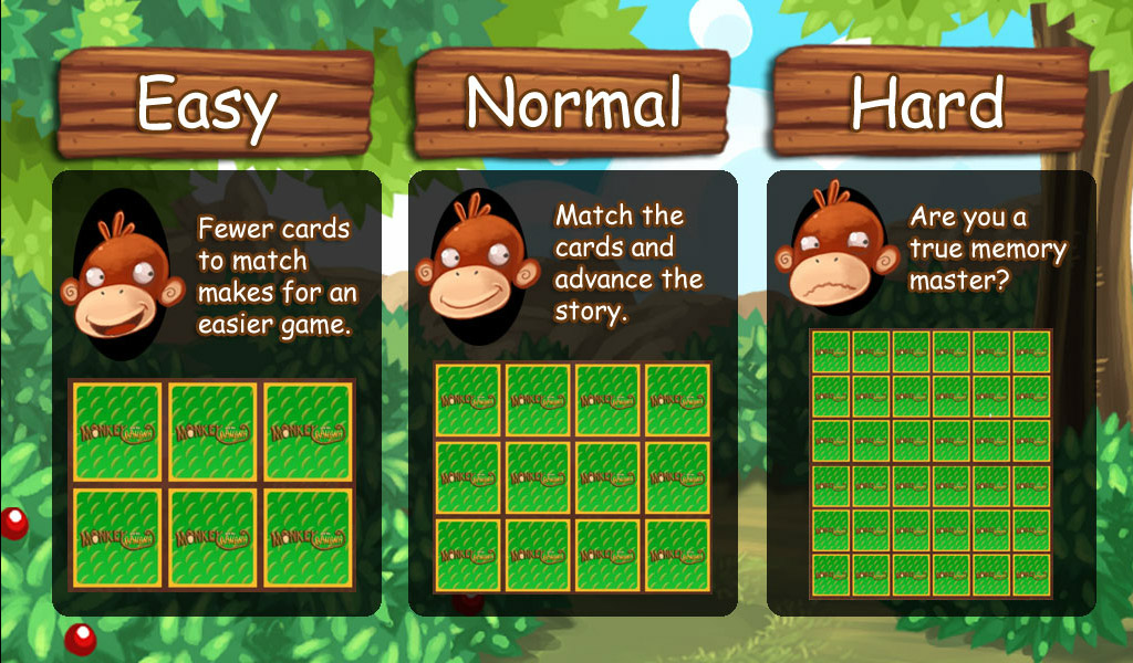 Monkey Memory Match : Amazon.ca: Apps for Android