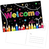Amazon.com : WaaHome Welcome Postcards for Students - 30pcs Back to ...