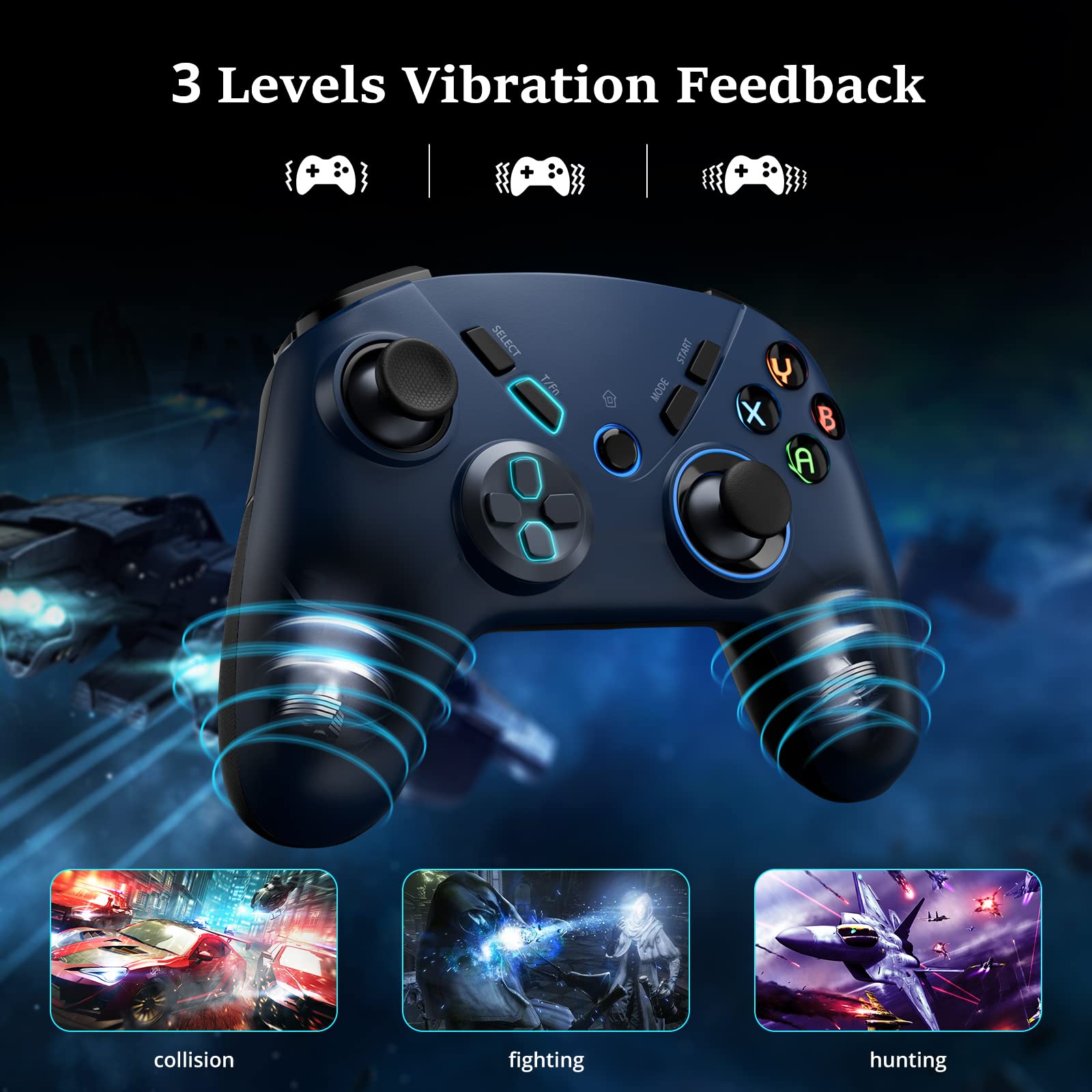 Mua Multi-Platform PC Wireless Controller, Bluetooth Gaming Controller ...