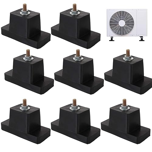 shanqian 8 Pack Air Conditioning Bracket Cushion Anti-Vibration Air ...