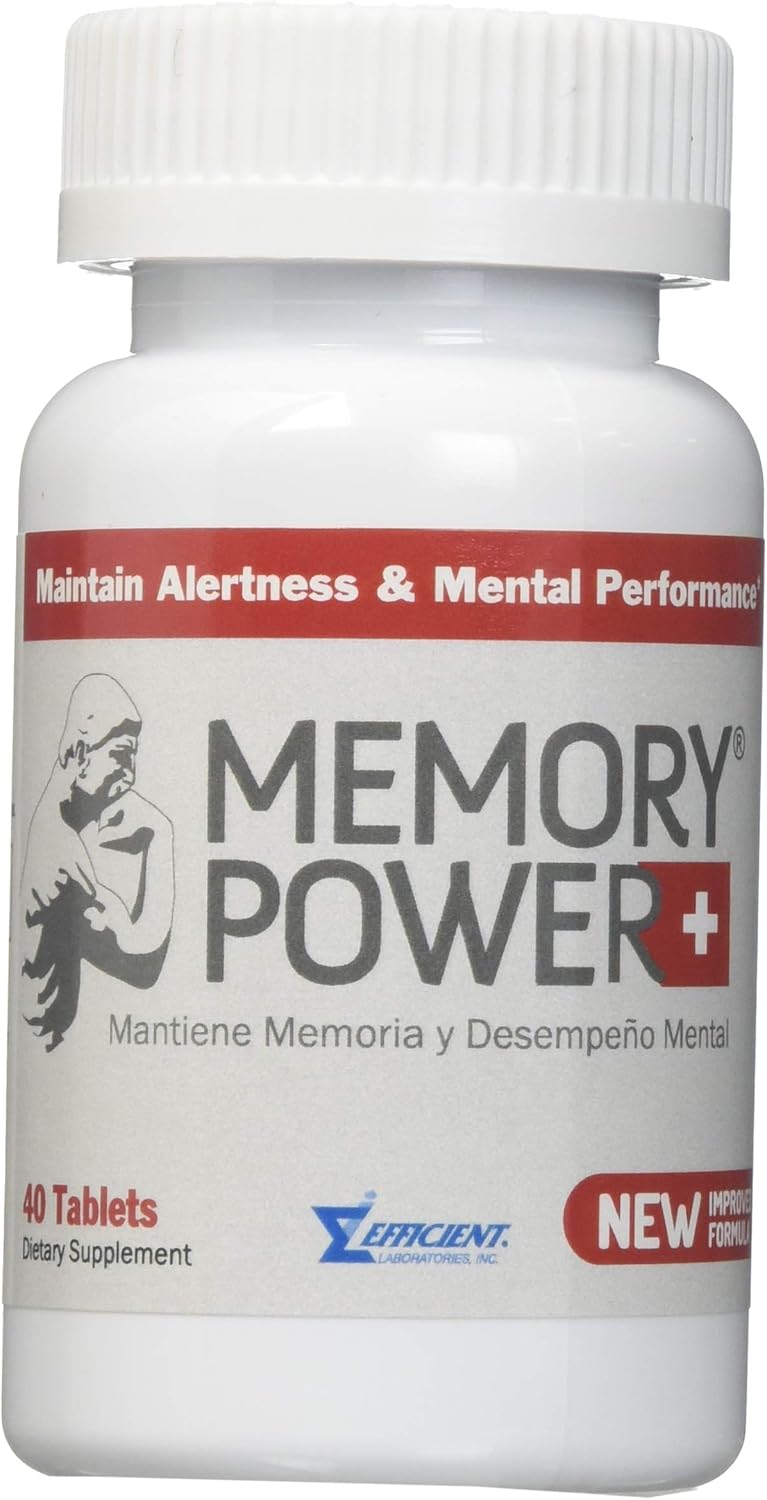 Amazon.com: Memory Power Plus Vitamin Tablets - 40 Ea: Health ...