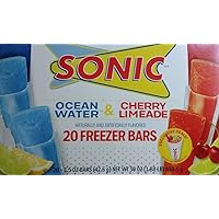Amazon.com: SONIC 20 Count Freezer Pops ( 2 PACK ) : Grocery & Gourmet Food
